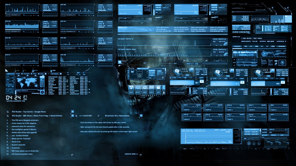 Top 3 inspiring & cool Hackers theme for windows 2017 - IntenseClick